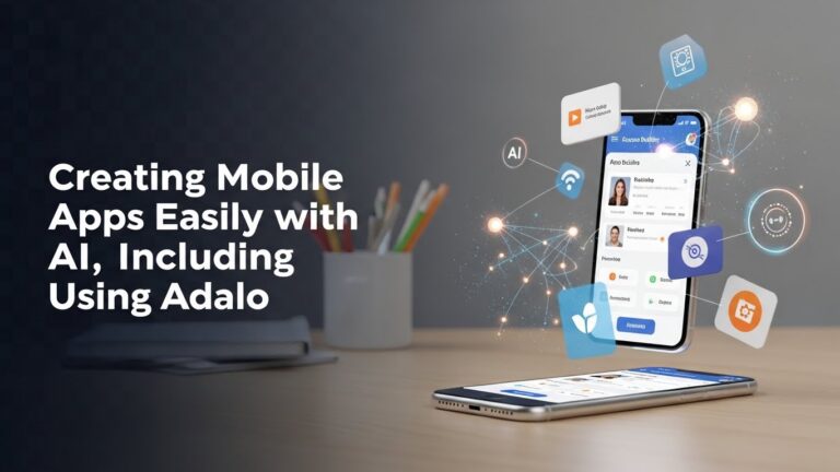 Build Mobile Apps with Adalo and AI: Complete No-Code Guide